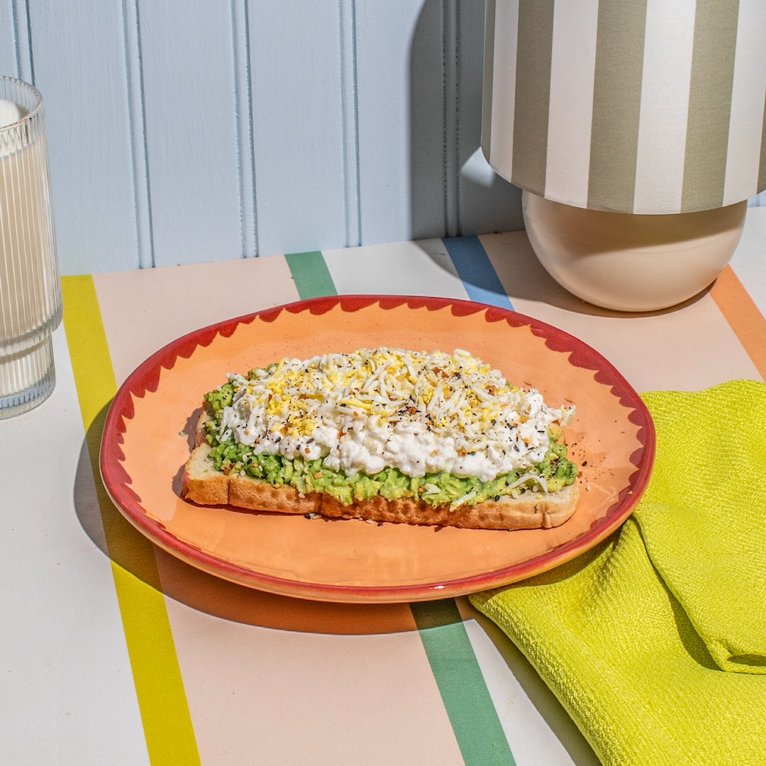 Fruncheska Jenkins’ Avocado & Cottage Cheese Protein Toast
